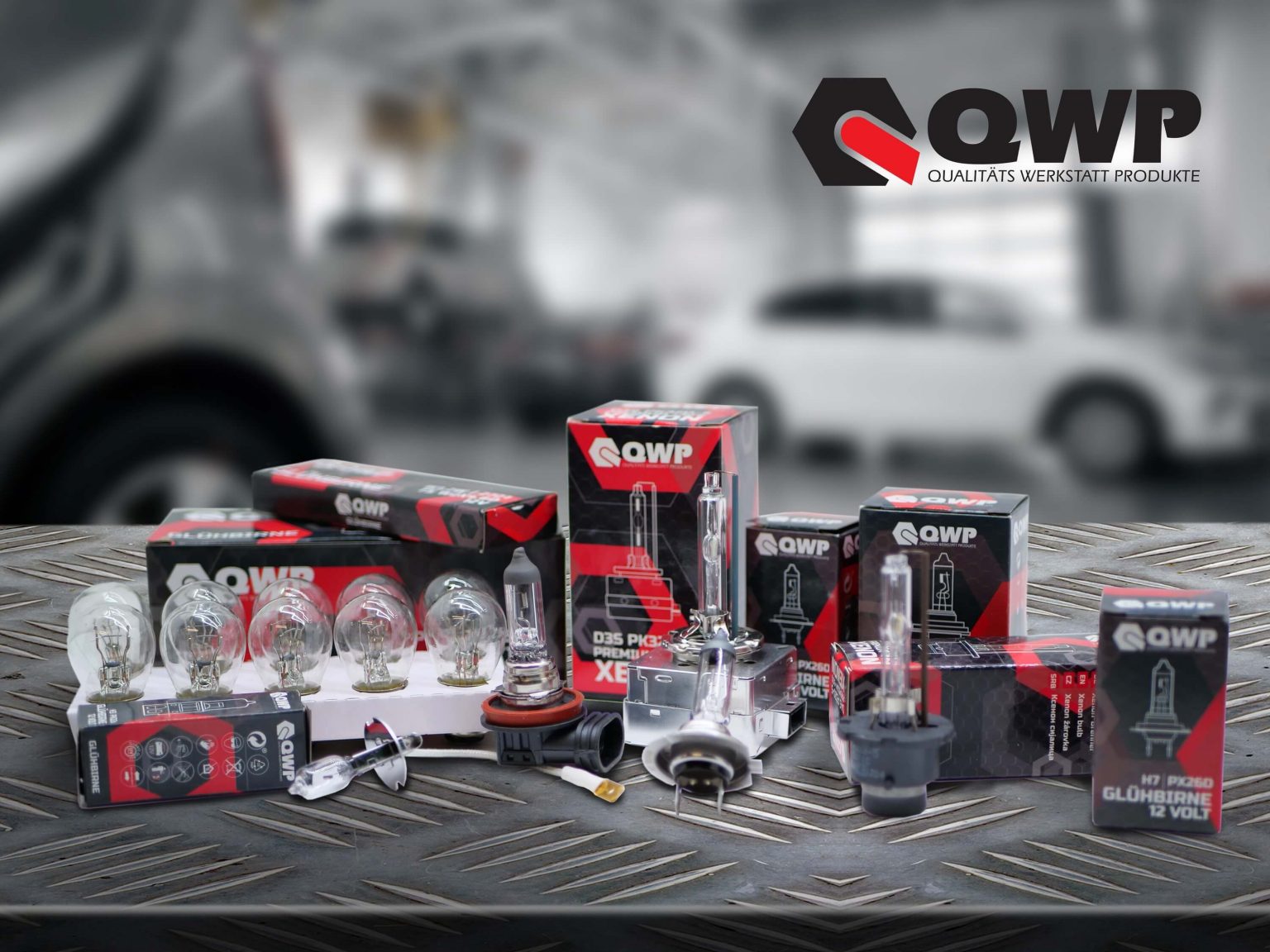 Poloosy a žárovky QWP | SAG CZ