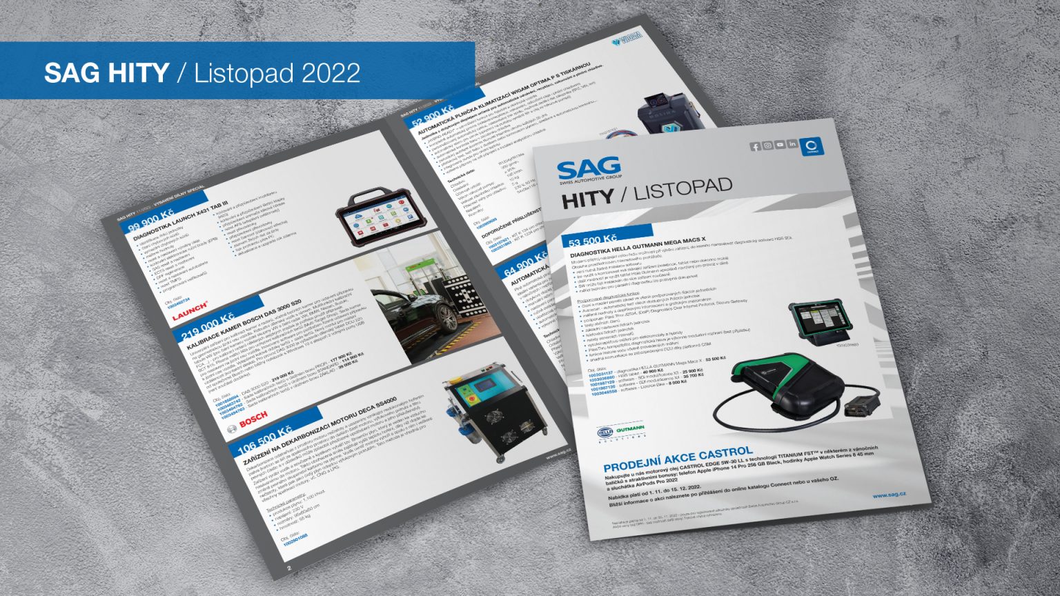 SAG Hity na listopad | SAG CZ